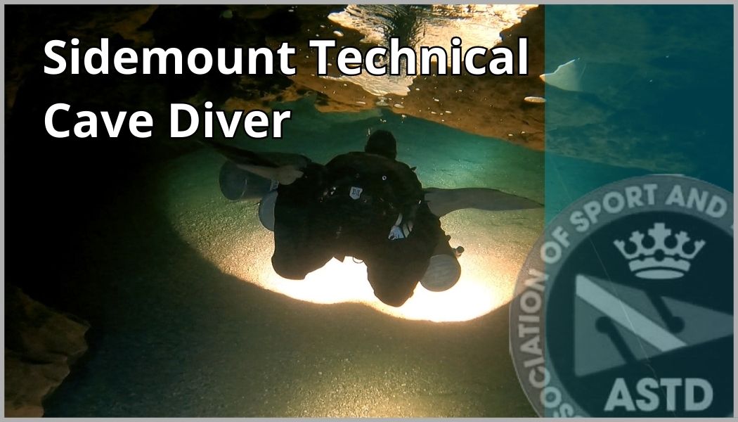 Kurz Sidemount technický jeskynní potápěč (SM Technical Cave / Mine Diver) / Potápěčská škola MS ...